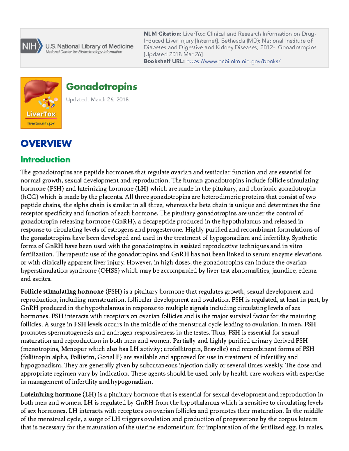 Bookshelf NBK548856 - NLM Citation: LiverTox: Clinical and Research ...