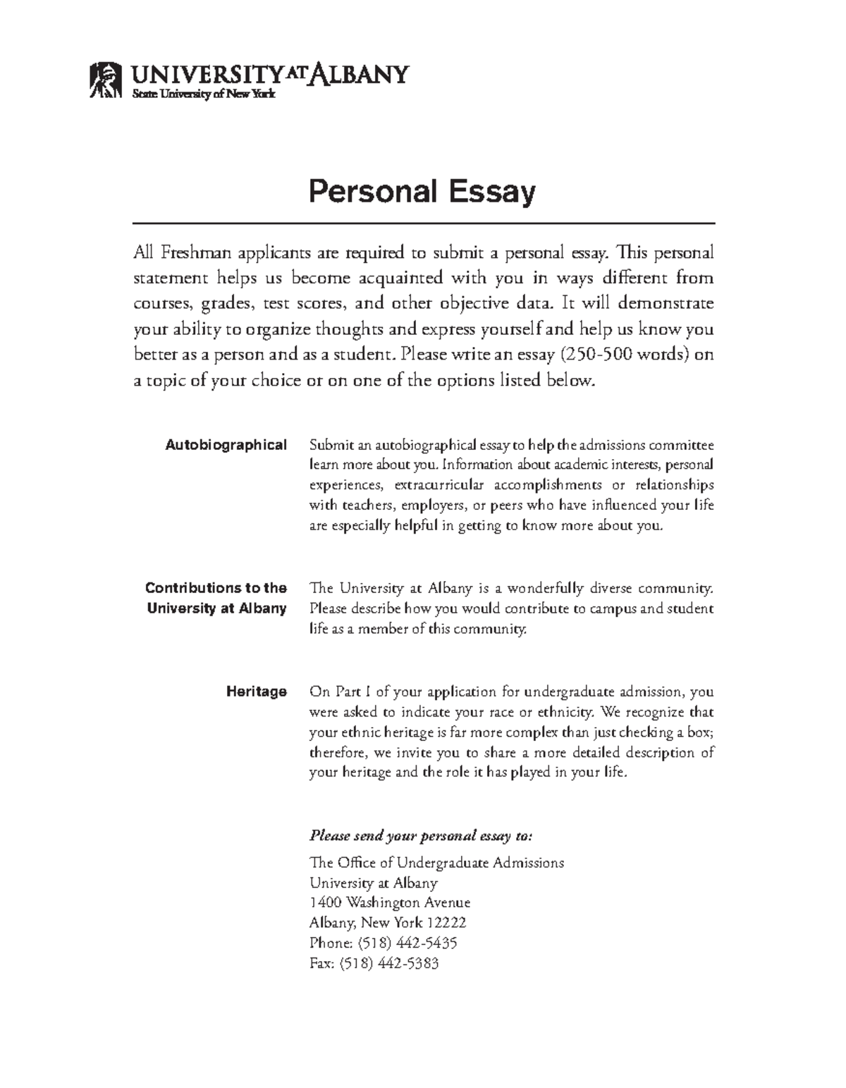 Personal Essay Tips for Graduate School Application Process - Studocu