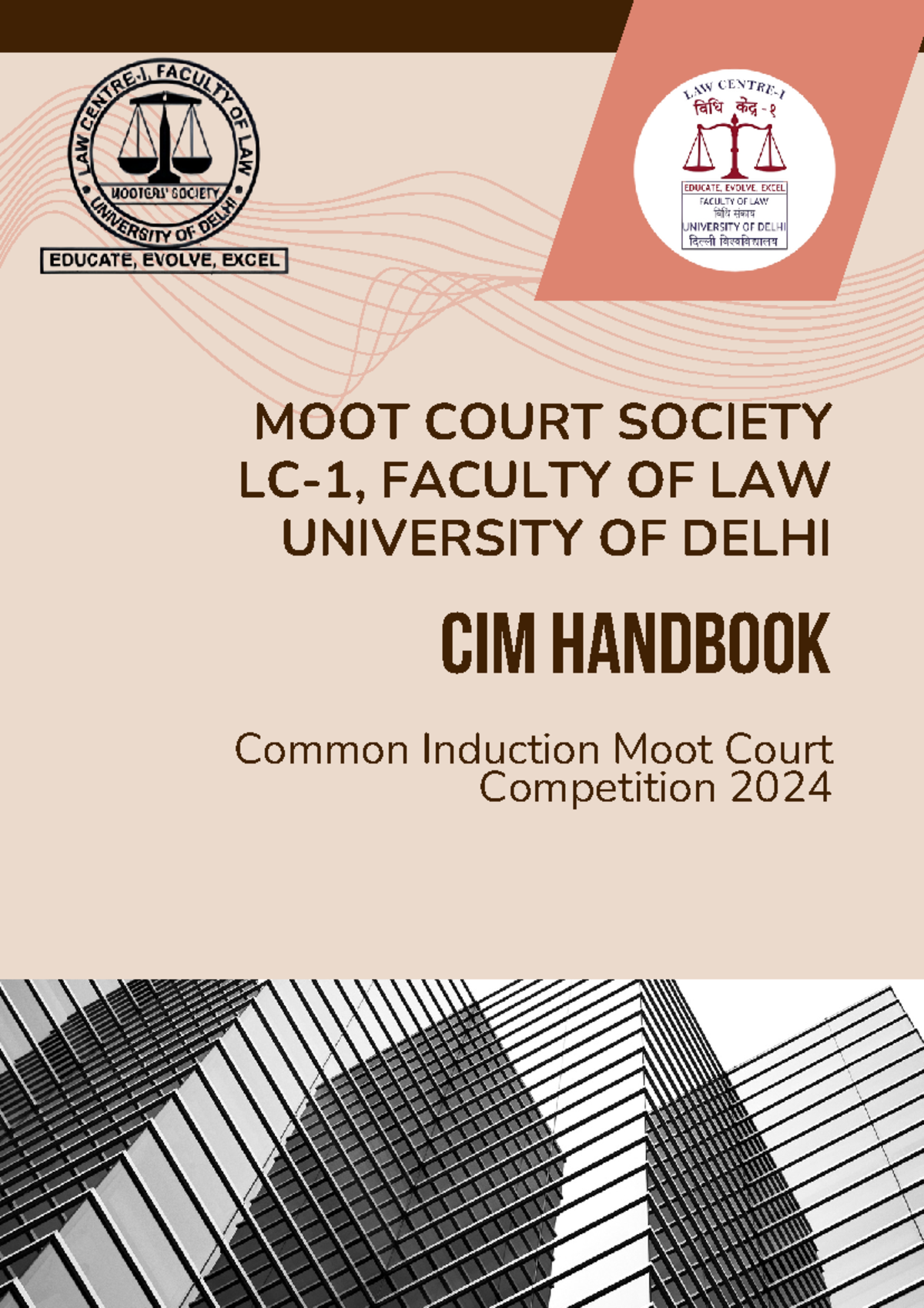 CIM 2024 Handbook & Moot Proposition - CIM HANDBOOK MOOT COURT SOCIETY ...