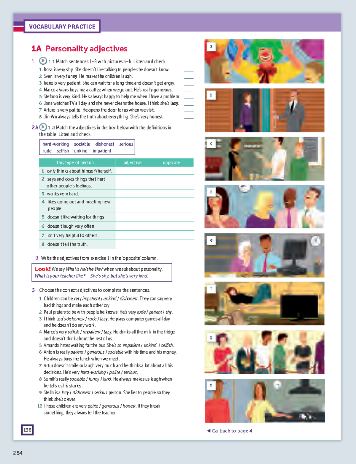 SB - Personal BEST B1 - Vocabulary Practice - 136 VOCABULARY PRACTICE ...