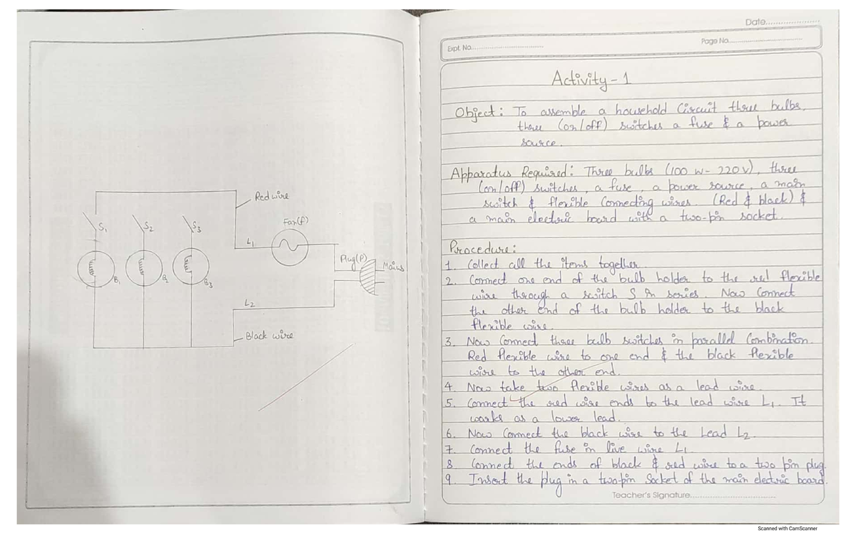 12th Physics Practical Activities: Circuit Assembly & Light Experiments ...