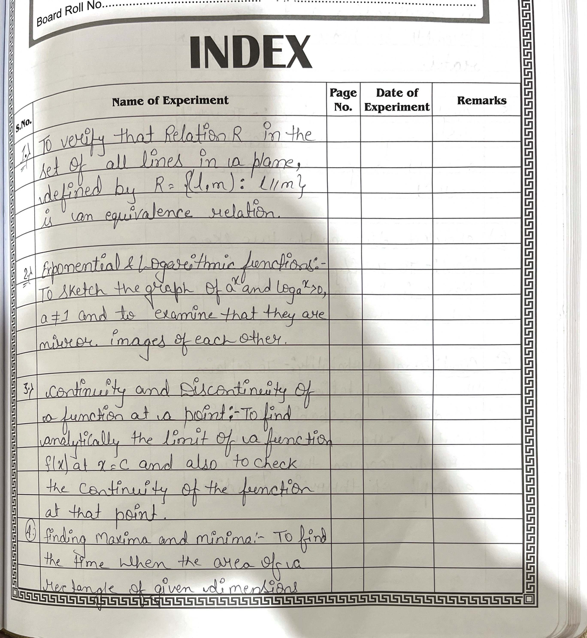 Mathematics Experiments: Equivalence Relations & Function Analysis ...