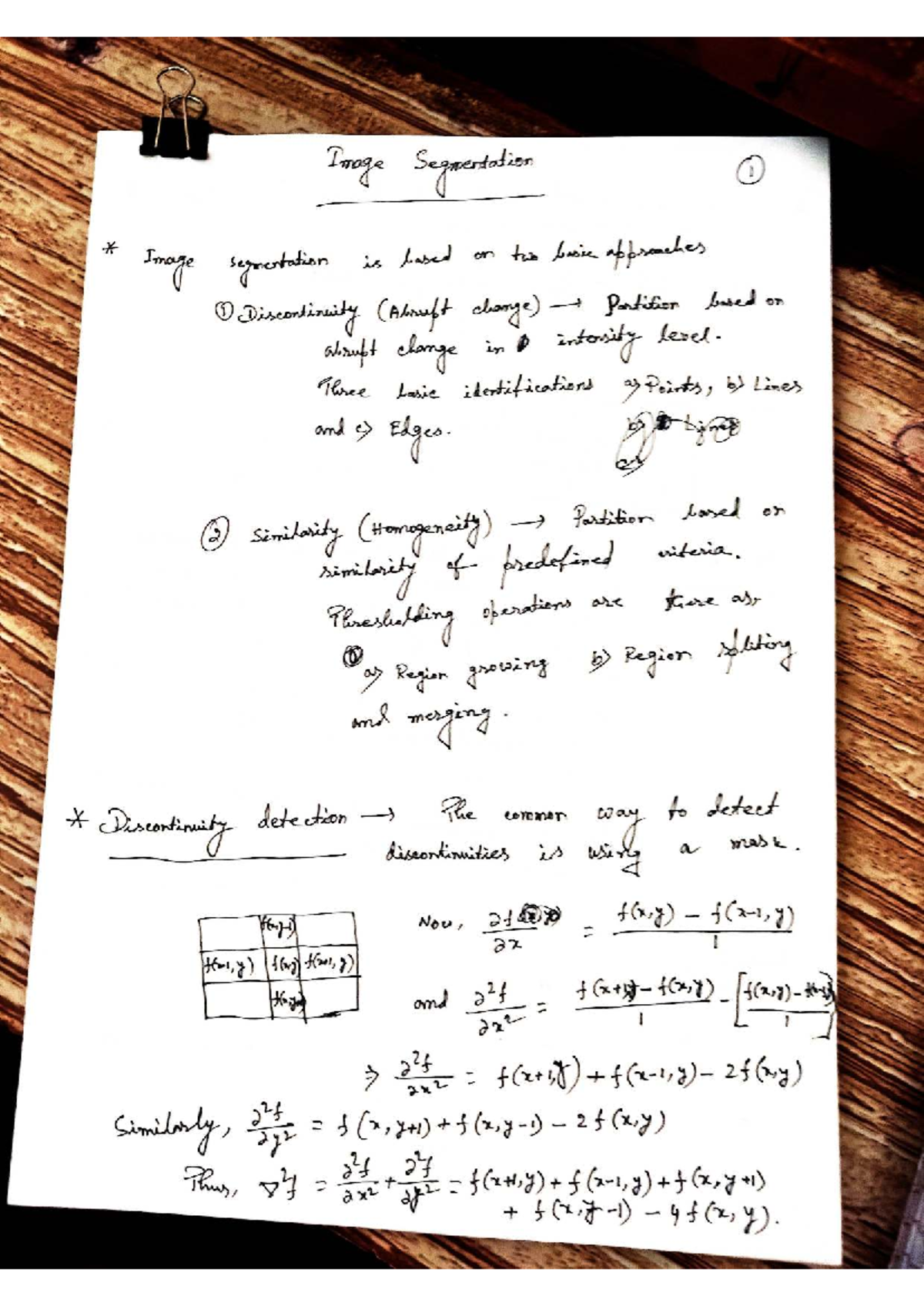 3J DIP - Class Notes on Edge Detection Techniques - Studocu