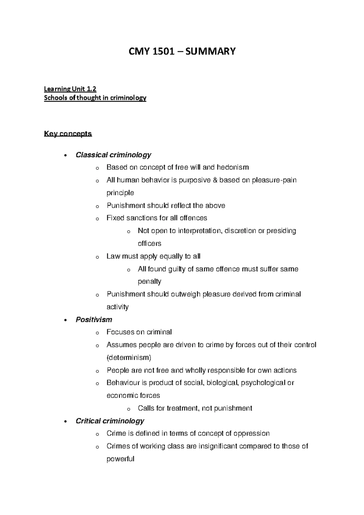 CMY1501 Assignment 1 MCQ Questions AND Answers - ASSIGNMENT 1 UNIQUE NUMBER: 850718 This ...