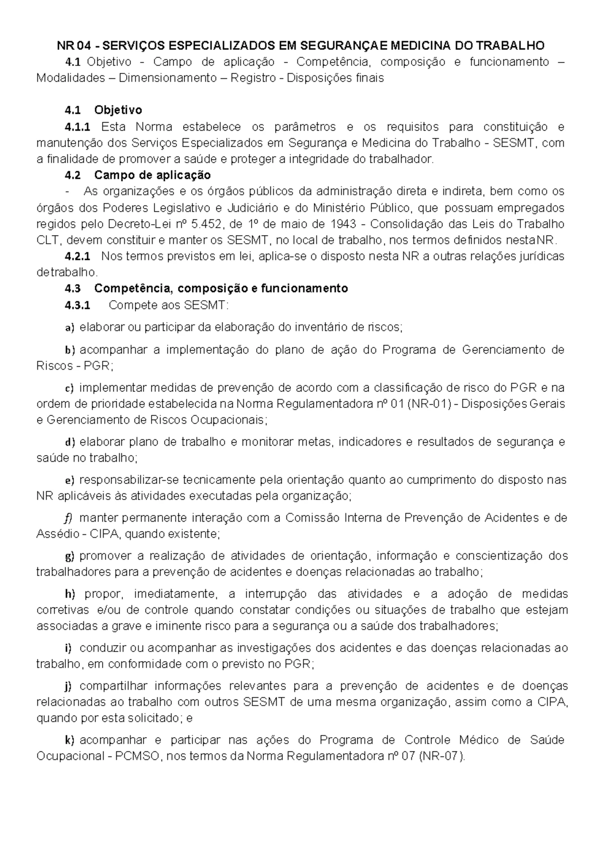 1 - NR 01 - Gerenciamento de Riscos Ocupacionais - ok - NR 01 ...