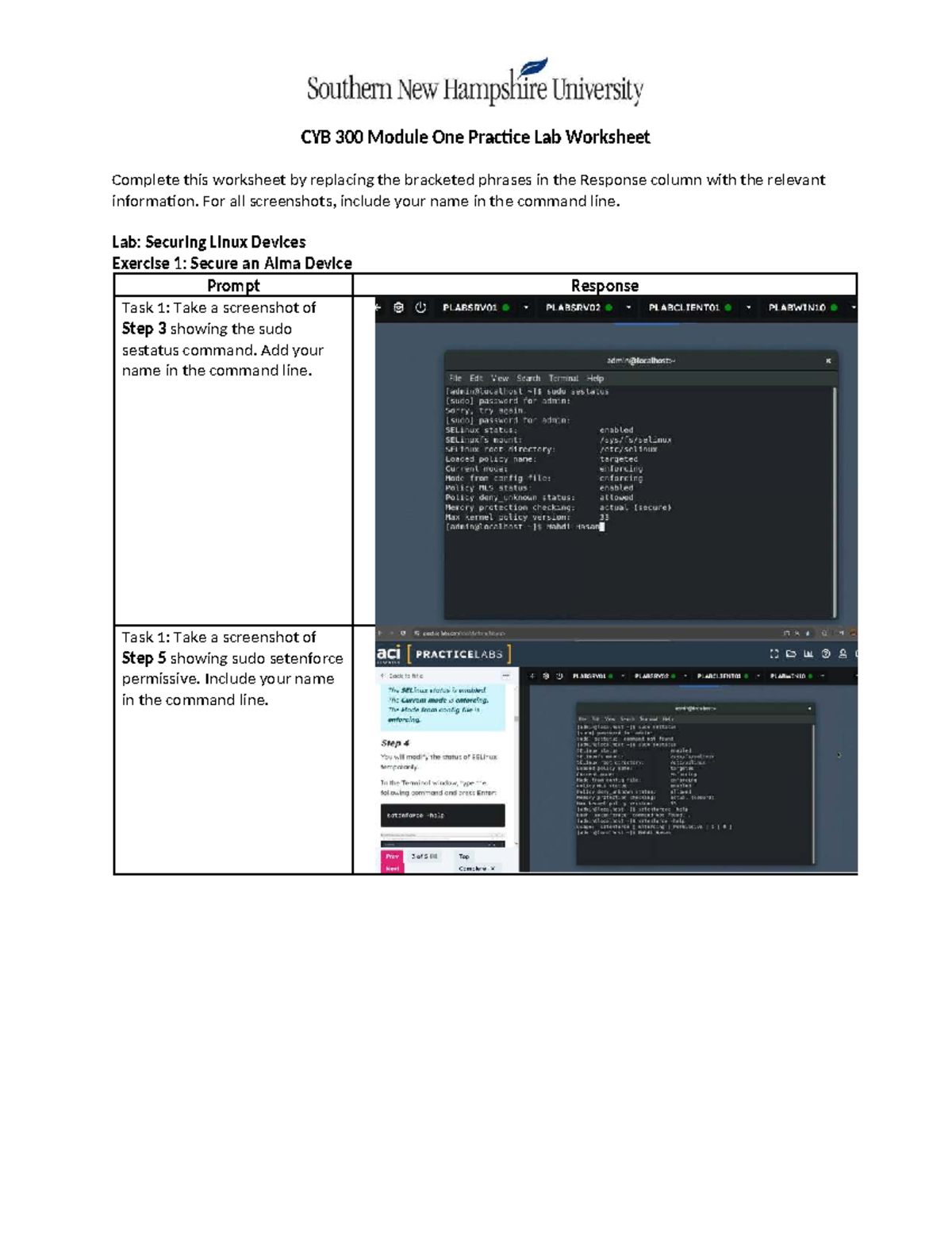 CYB 300 Module One Practice Lab Worksheet - CYB 300 Module One Practice ...