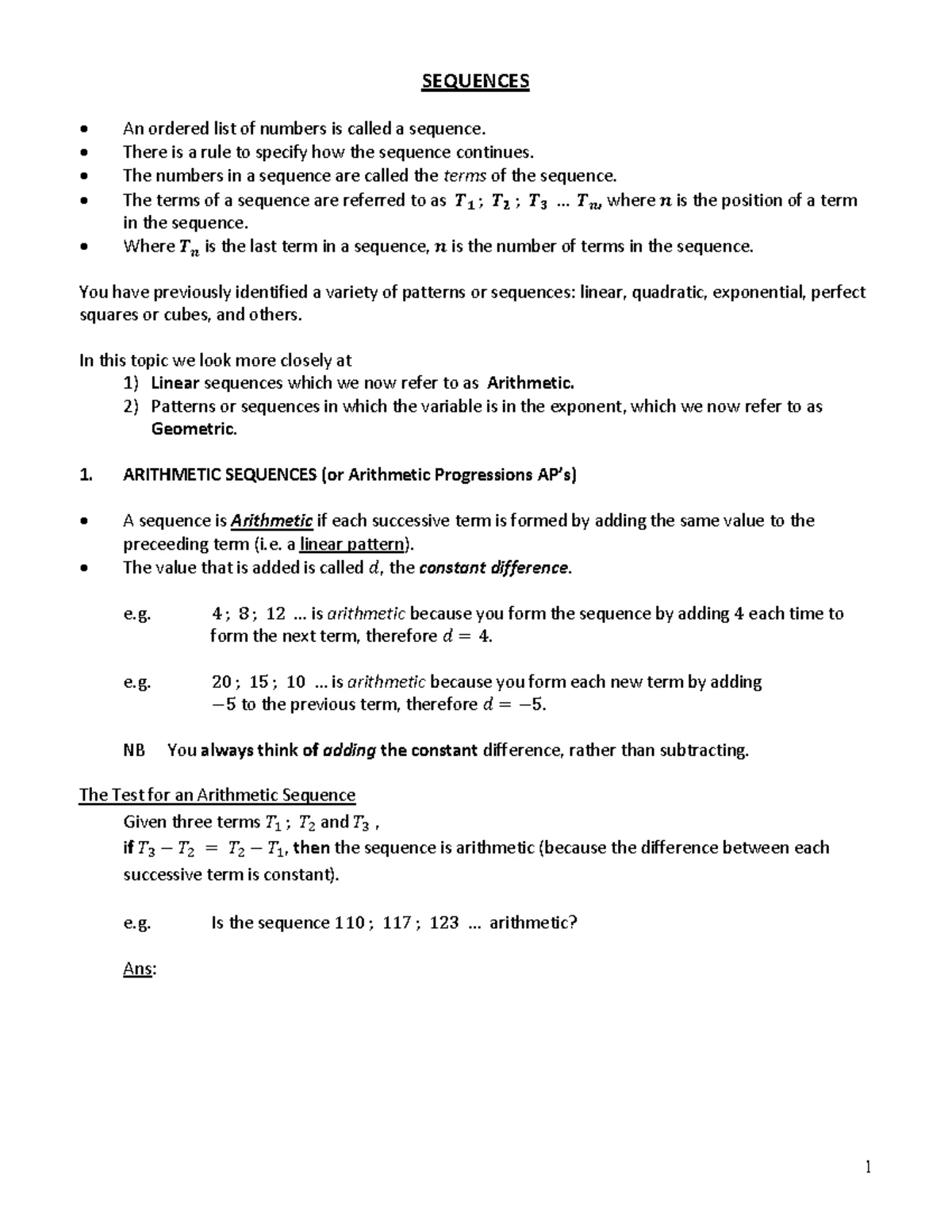 Grade 11 Trigonometry Revision Notes (TRIG 11) - Studocu