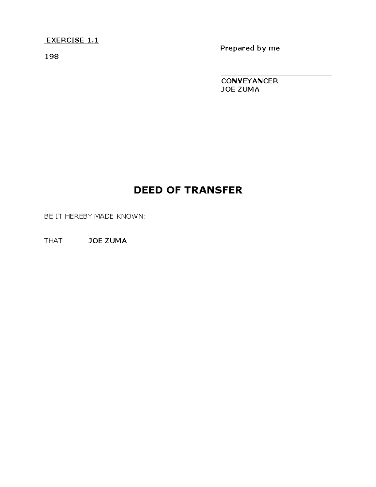 Power of Attorney and Deed of Transfer: A Comprehensive Guide - Studocu