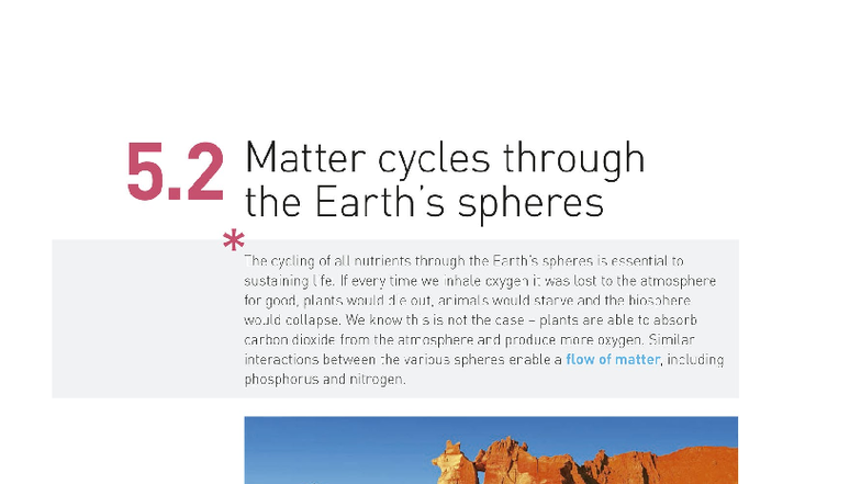 5-2+Matter+Cycles+through+the+Earth's+Spheres - 5 Matter cycles through ...