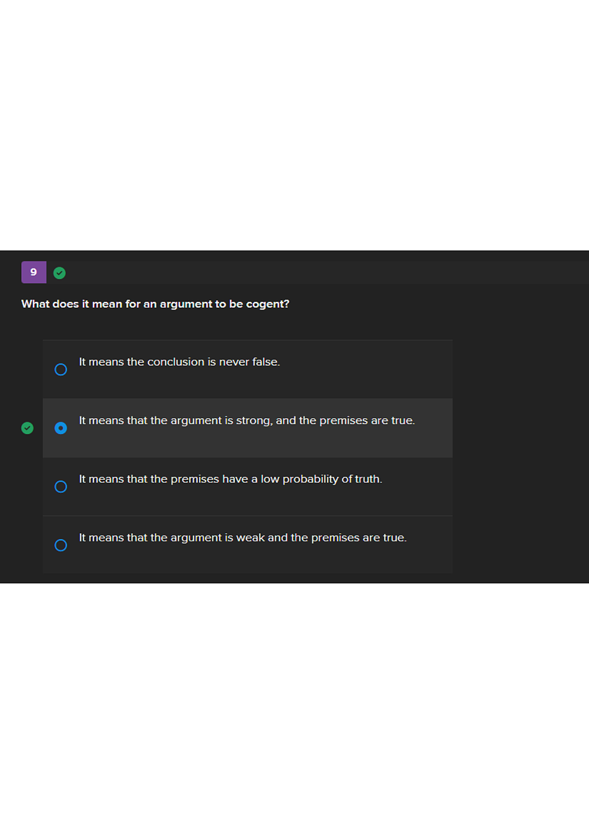 Milestone 2 - Understanding Cogency in Arguments and Their Validity ...