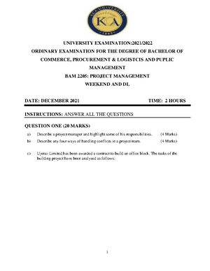 [Solved] 12 Amos has found a feasibility study to develop a community ...