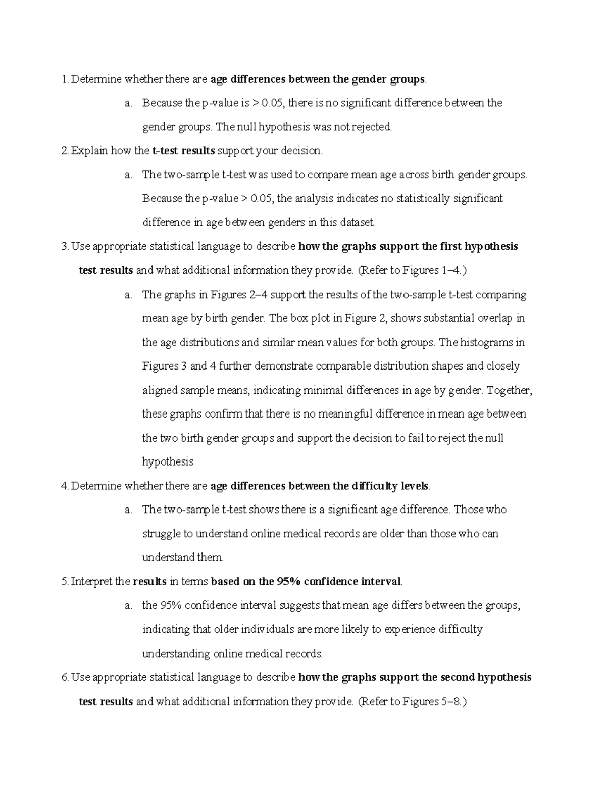 Module Six Activity: Age Differences by Gender & Difficulty Levels ...