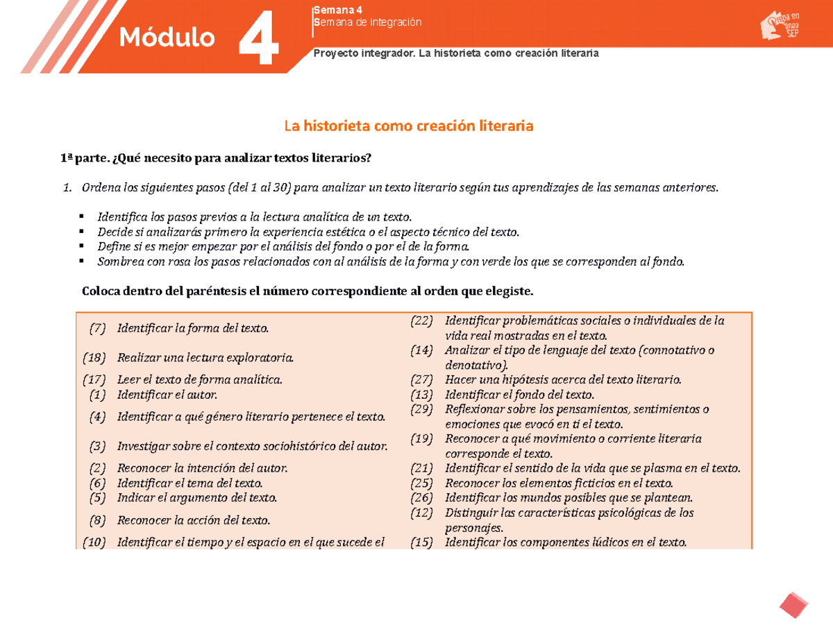 M4S4PI1 - Proyecto Integrador: Análisis y Creación de Historieta - Studocu