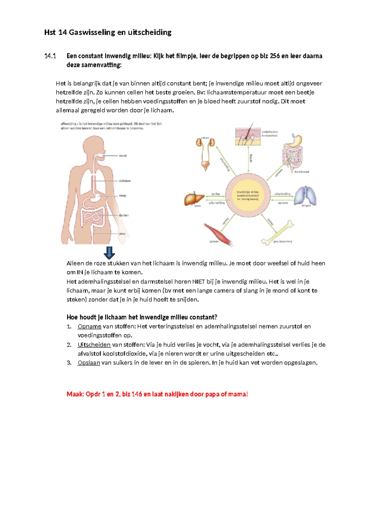 Biologie 1 - Hoofdstuk 4 Samenvatting van Prikkels en Zintuigen - Studeersnel