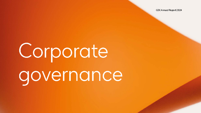 GSK Annual Report 2024: Corporate Governance & Leadership Insights ...