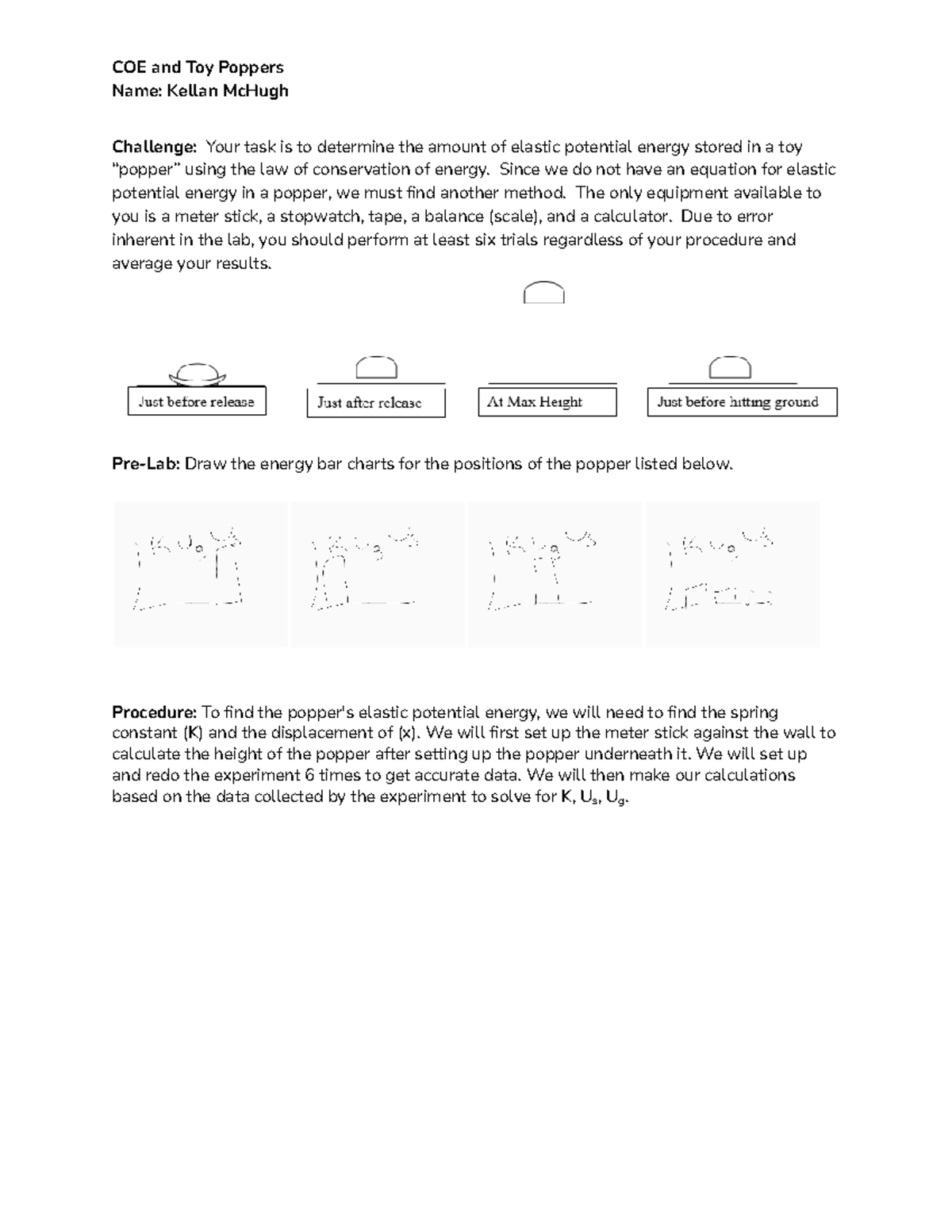 Copy of Kao- COE Lab Toy Popper - COE and Toy Poppers Name: Kellan ...