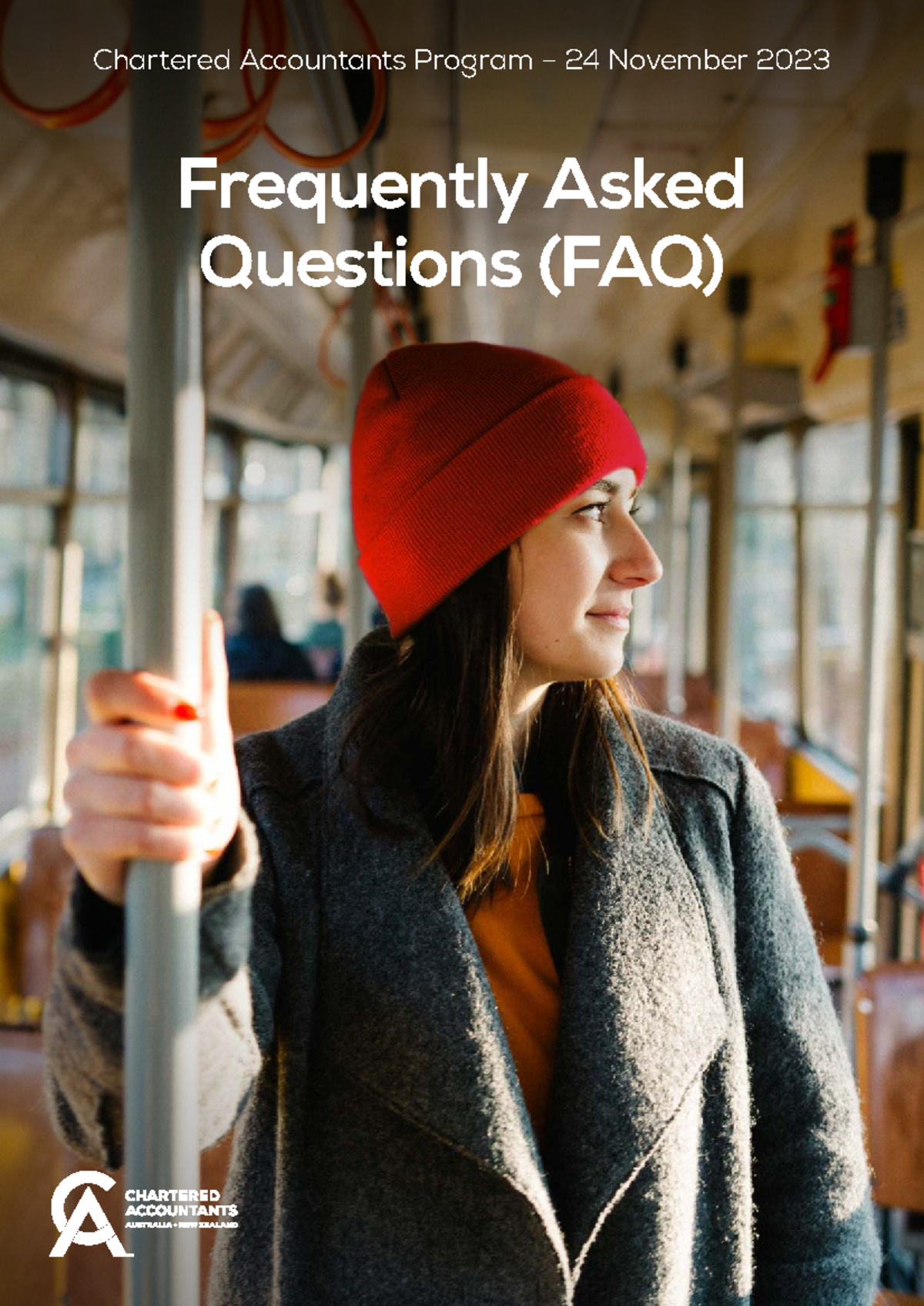 CA Program FAQs - Chartered Accountants Australia and New Zealand (Nov ...