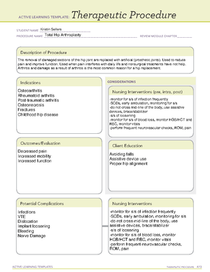Blood Transfusion - ACTIVE LEARNING TEMPLATES THERAPEUTIC PROCEDURE A ...