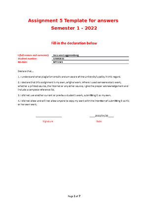 Declaration form - DEPARTMENT OF CURRICULUM AND INSTRUCTIONAL STUDIES ...