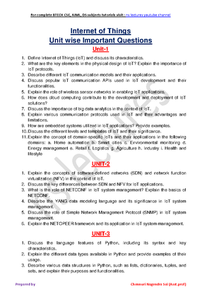 Software Engineering Complete Lecture Notes 5 units - JNTUH (R18 ...