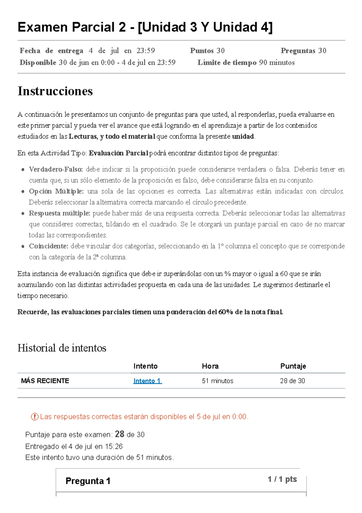 Examen Parcial 2 - [Unidad 3 Y Unidad 4] Matemática PARA LA Empresa I ...