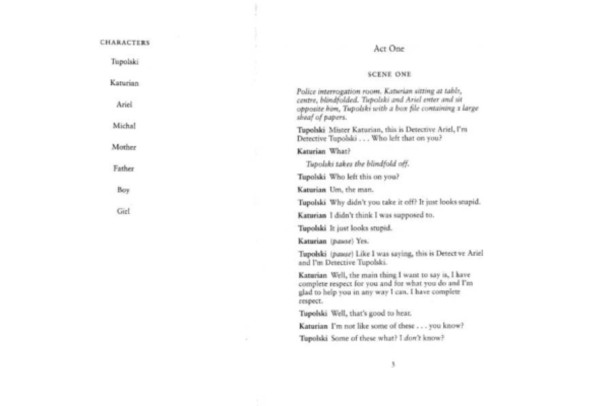 The Pillowman - Act One Script Analysis and Character Study - Studocu