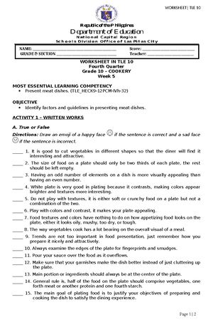 Q2 G11 HOPE 1 M1 - note - 11 HOPE 1 Quarter 2 Module 1 Fitness ...