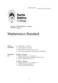 maths standard 2 - Grade: 11 - New South Wales Higher School ...