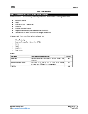 Soriano 08 Task Performance 1 ARG - Yuvia B. Soriano BSBA 301 PROBLEM ...