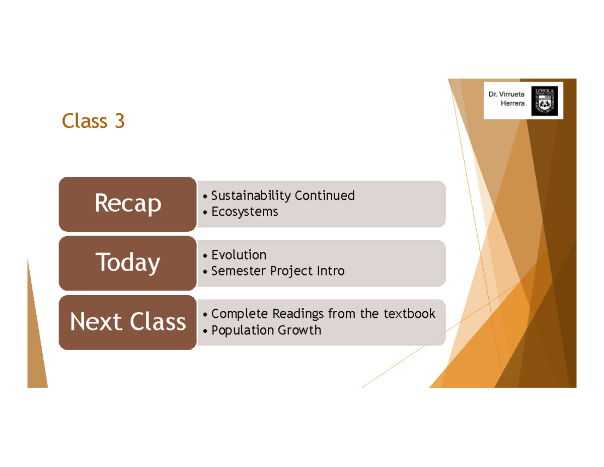 ENVS 101 Semester Project: Ecosystems, Evolution & Adaptations - Studocu