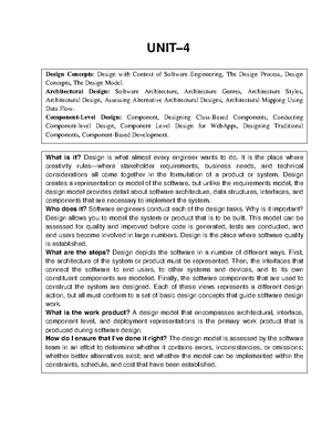 UNIT 5 - Elements of Software Quality Assurance, SQA Tasks, Goals ...
