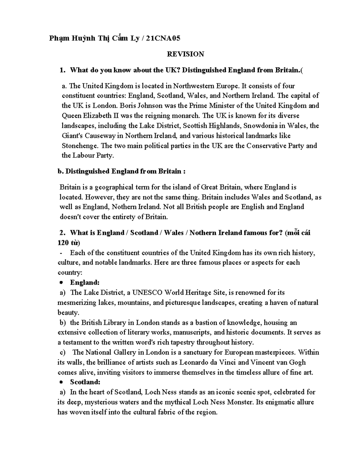 Revision on American Culture: Insights & Key Concepts (21CNA) - Studocu