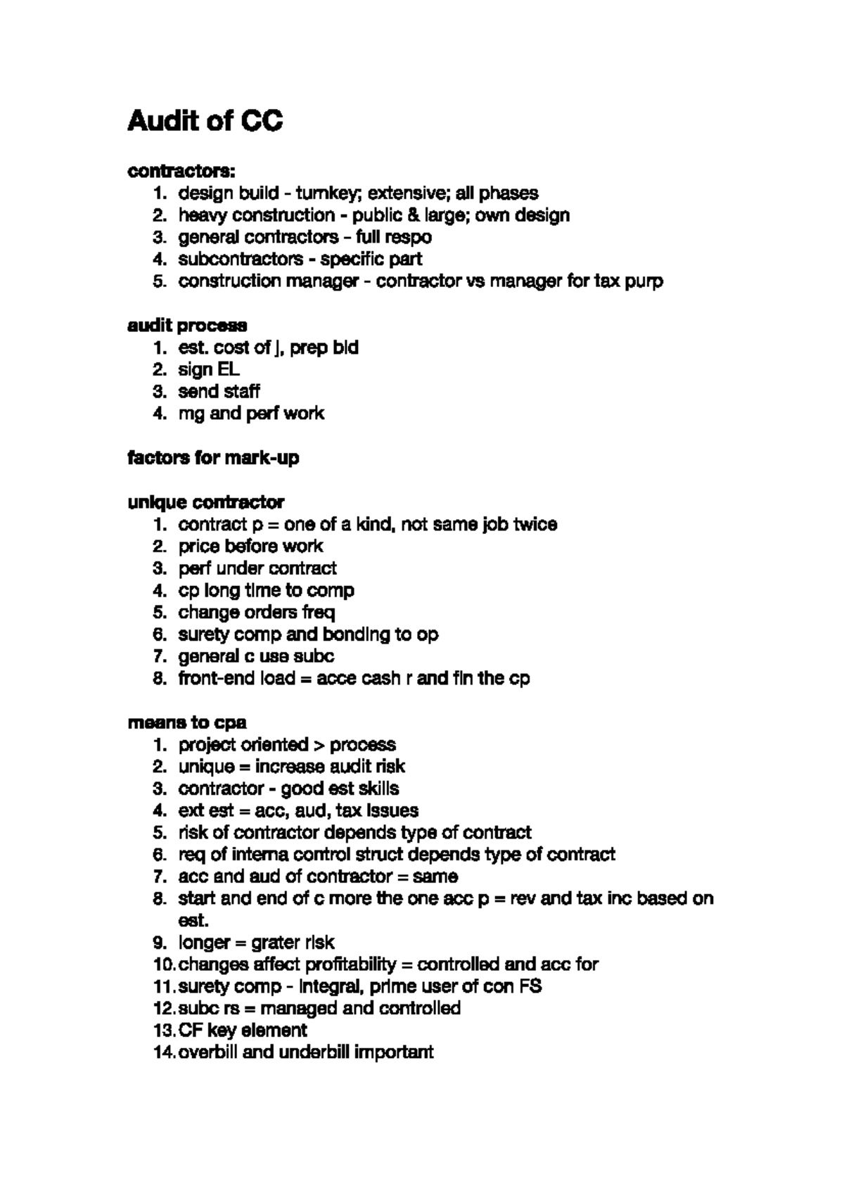 Audit of CC Contractors: Risk Assessment and Management Strategies ...