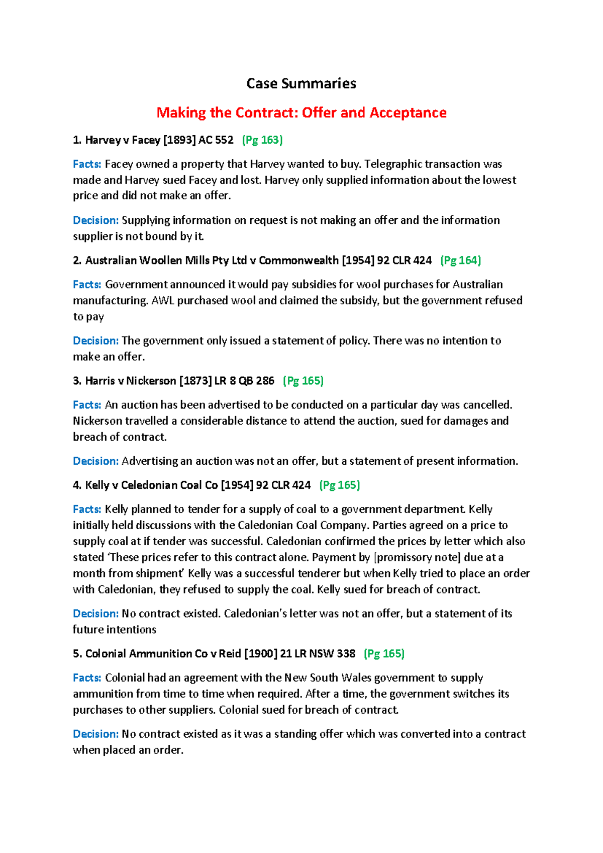 Case Summaries 1-193.pdf - Warning: TT: undefined function: 22 Warning: TT: undefined function ...