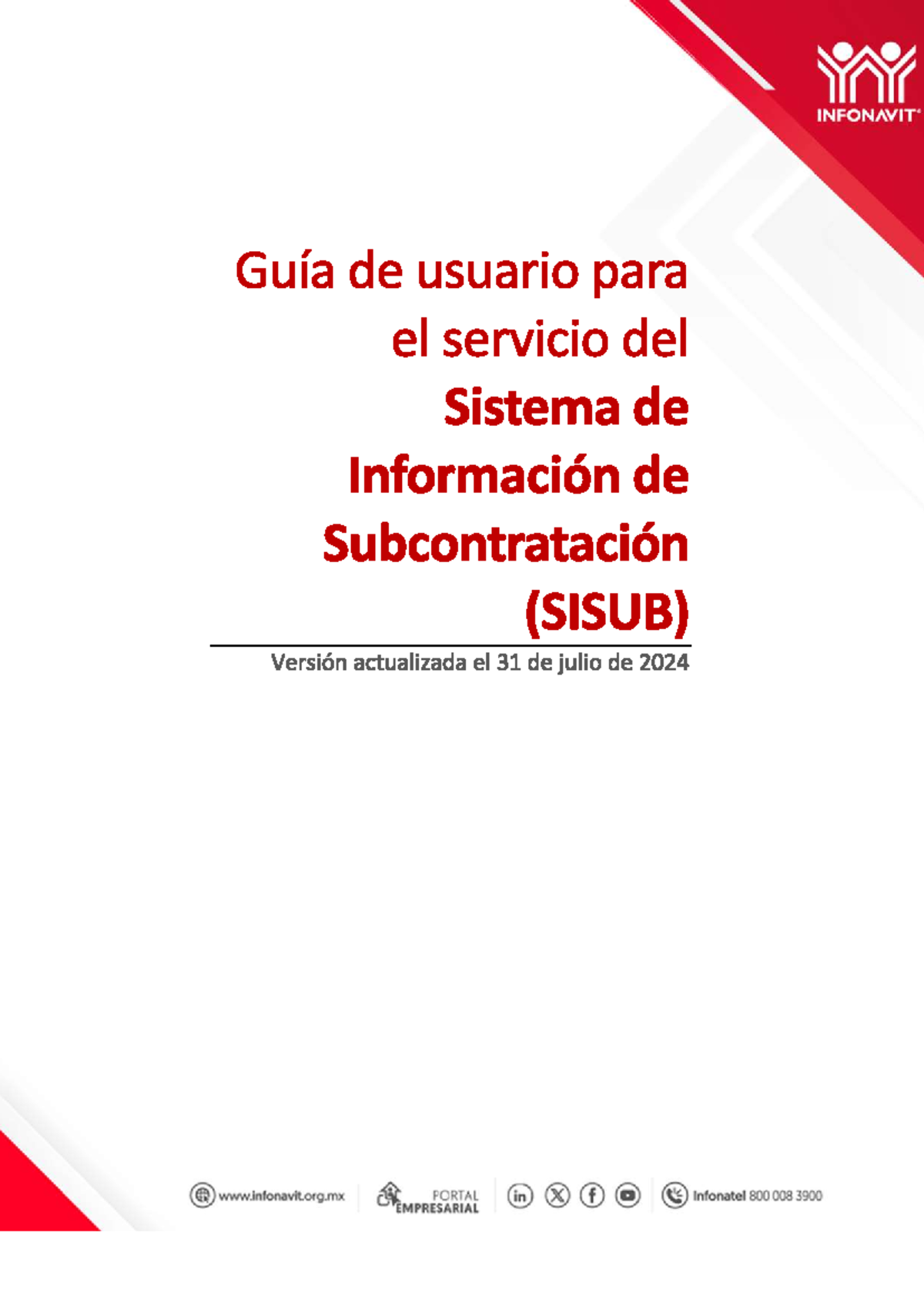 Guía de Usuario SISUB: Cálculos de Mano de Obra y Presentación de ...