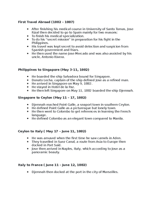Rizal’S LIFE AS AN Exile IN Dapitan - Lesson 1 RIZAL’S LIFE AS AN EXILE IN DAPITAN Jose Rizal's ...
