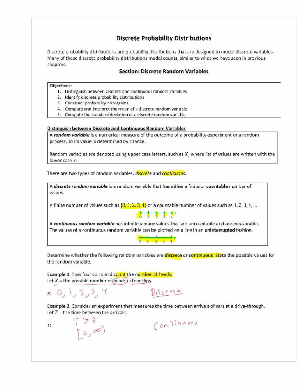 Chapter 5 - Discrete Probability Distributions -Complete - Discrete ...