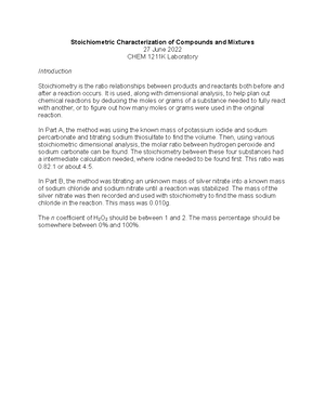 Exam 1 double Key PDF - CHEM 1211 MT1 Annotated Plus - 1. What is the ...