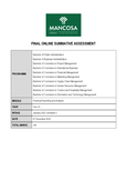 MANCOSA - Financial Reporting And Analysis - Studocu