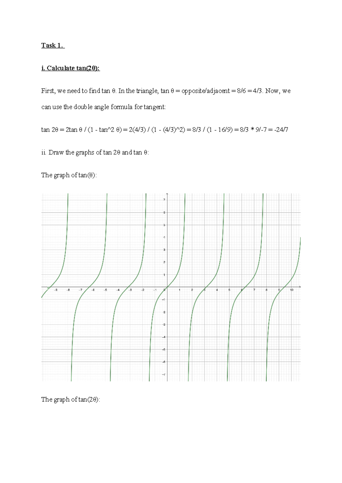 Math 1201 - Unit 7: Trigonometric Functions and Calculations - Studocu