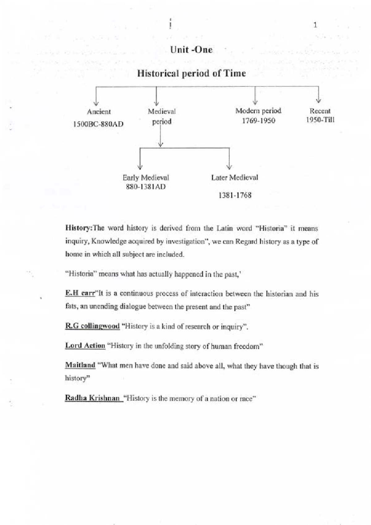 Final Exam Study Guide for Course CODE 101: Key Concepts in History ...