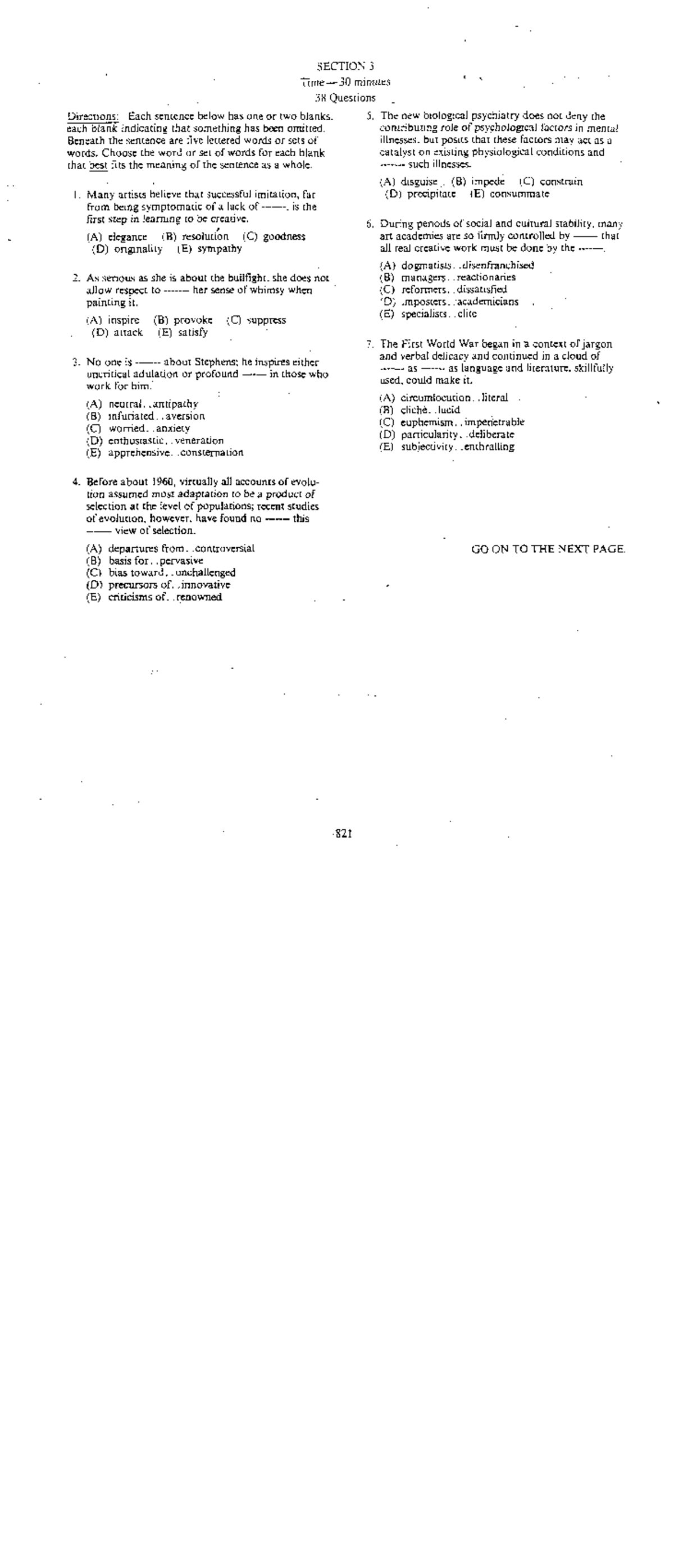 Bigbook 21 - GRE Verbal Ability Practice Questions - Studocu