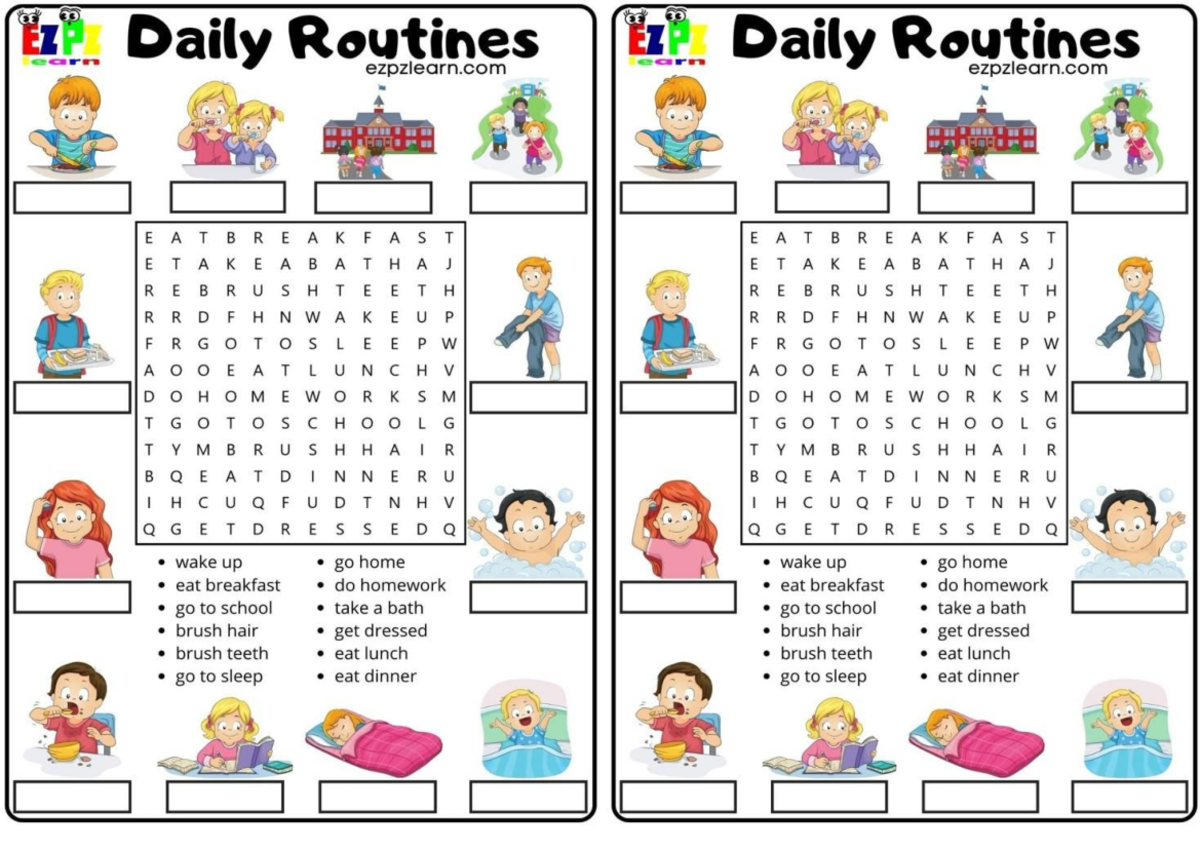 Daily Routines Crossword Puzzle - EZPZ Learning Guide - Studocu