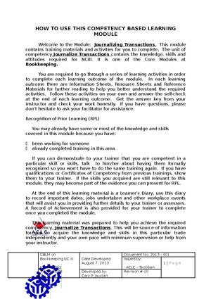 FABM1 CHED Teaching Guide - Teaching Guide for Senior High School ...