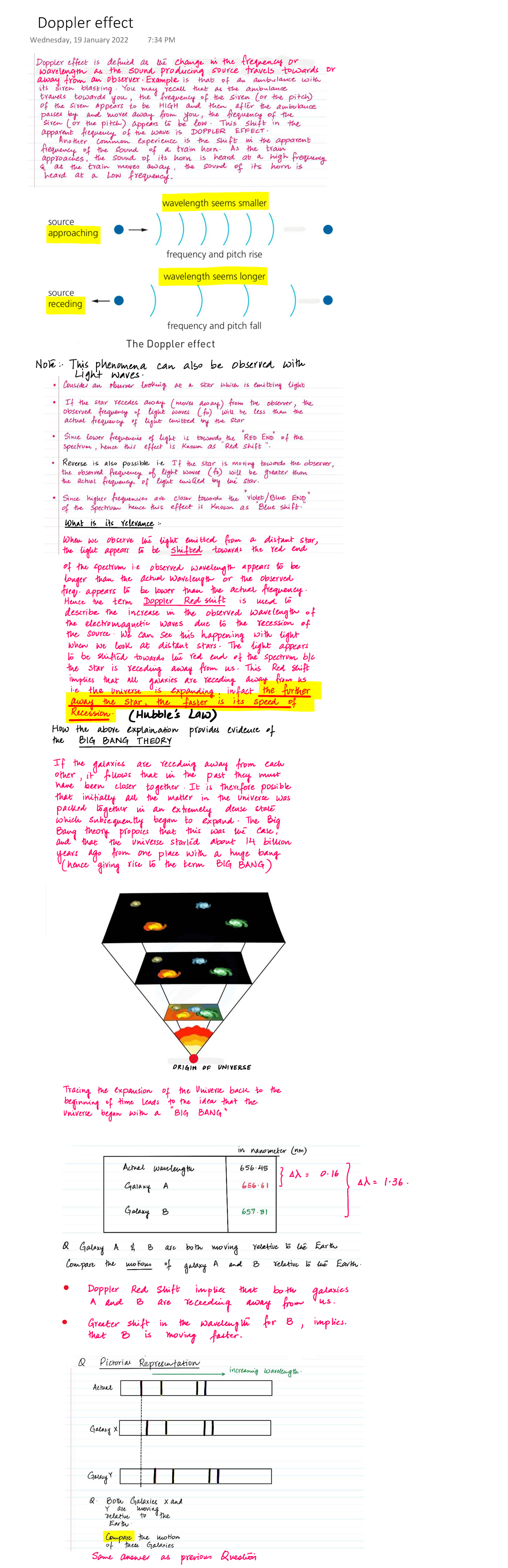 Doppler Effect Explained: Sound & Light Waves in Physics - Studocu
