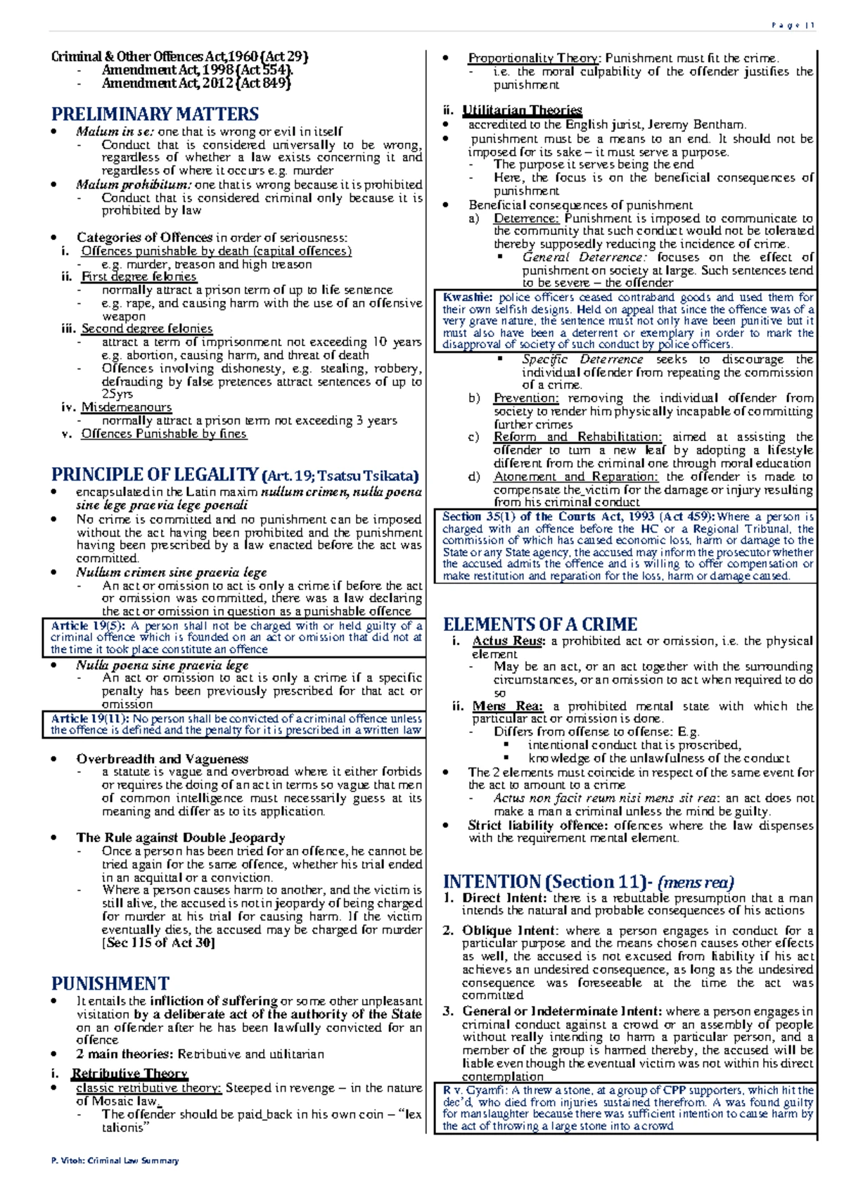 Fines (Penalty Units) Act 2000 - Act 572 Overview and Sections - Studocu