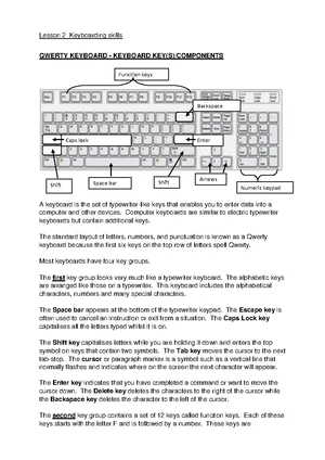 Computer Practice N4 MS Word Lesson 3 Proofreading - LESSON 3 ...