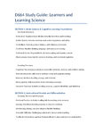 D664 - Learners and Learning Science - Studocu