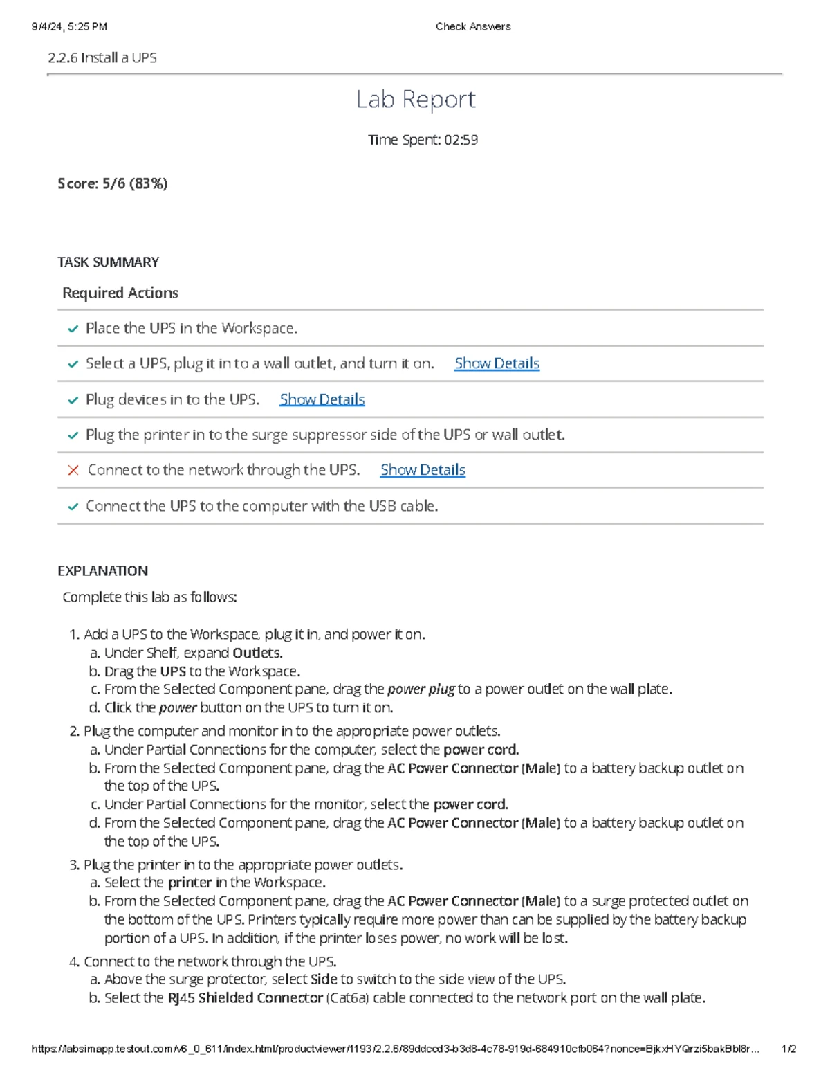 Lab Report: Troubleshooting IP Configurations in Office2 & ITAdmin - Studocu
