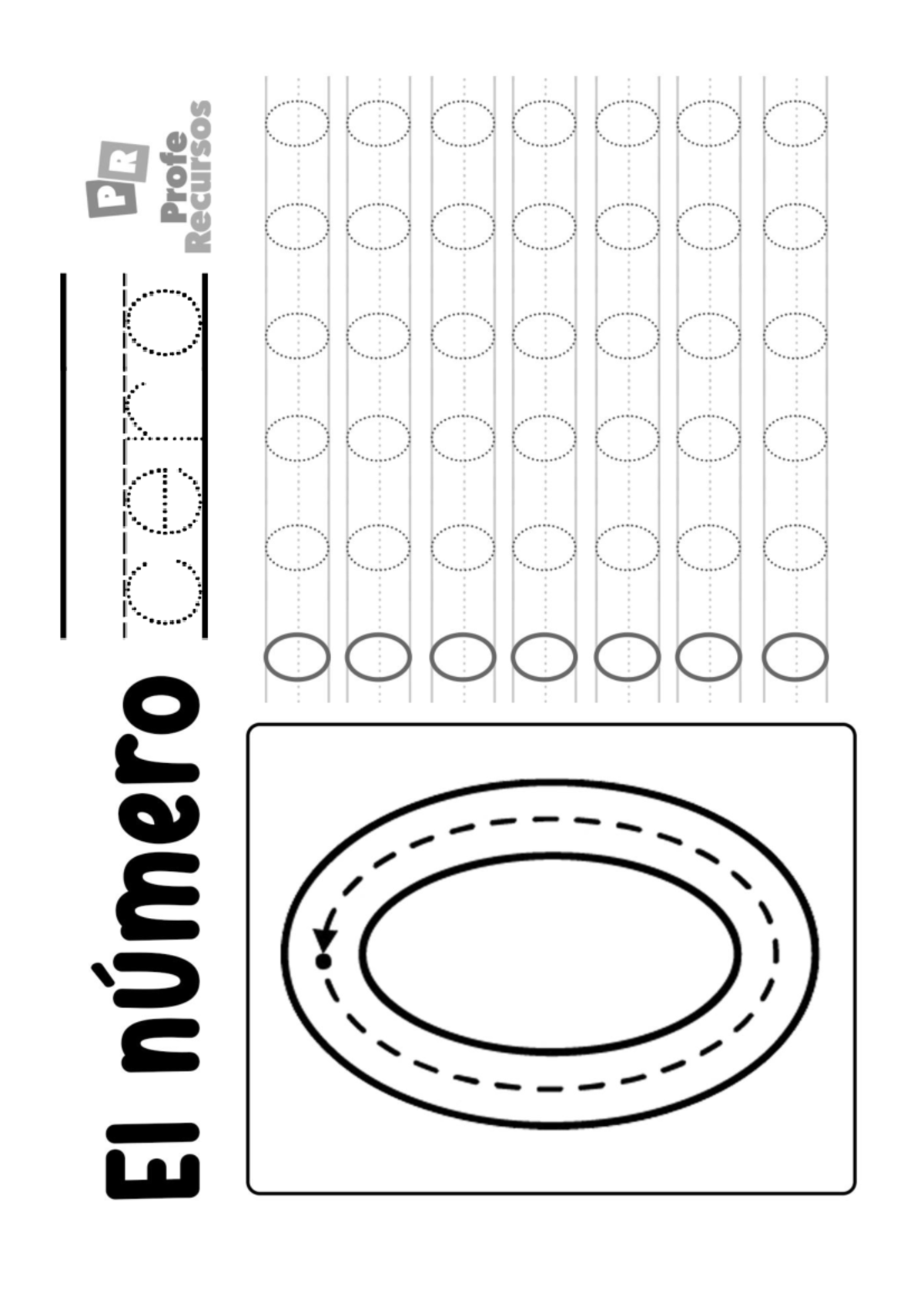 Fichas del 0-1-2: Actividades de Trazo y Coloreo de Números - Studocu